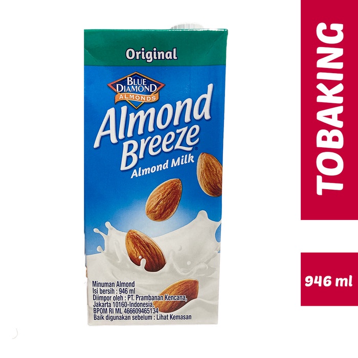 Jual Almond Breeze Blue Diamond 946ml Almond Milk Vanilla Chocolate Latte Barista | Shopee Indonesia