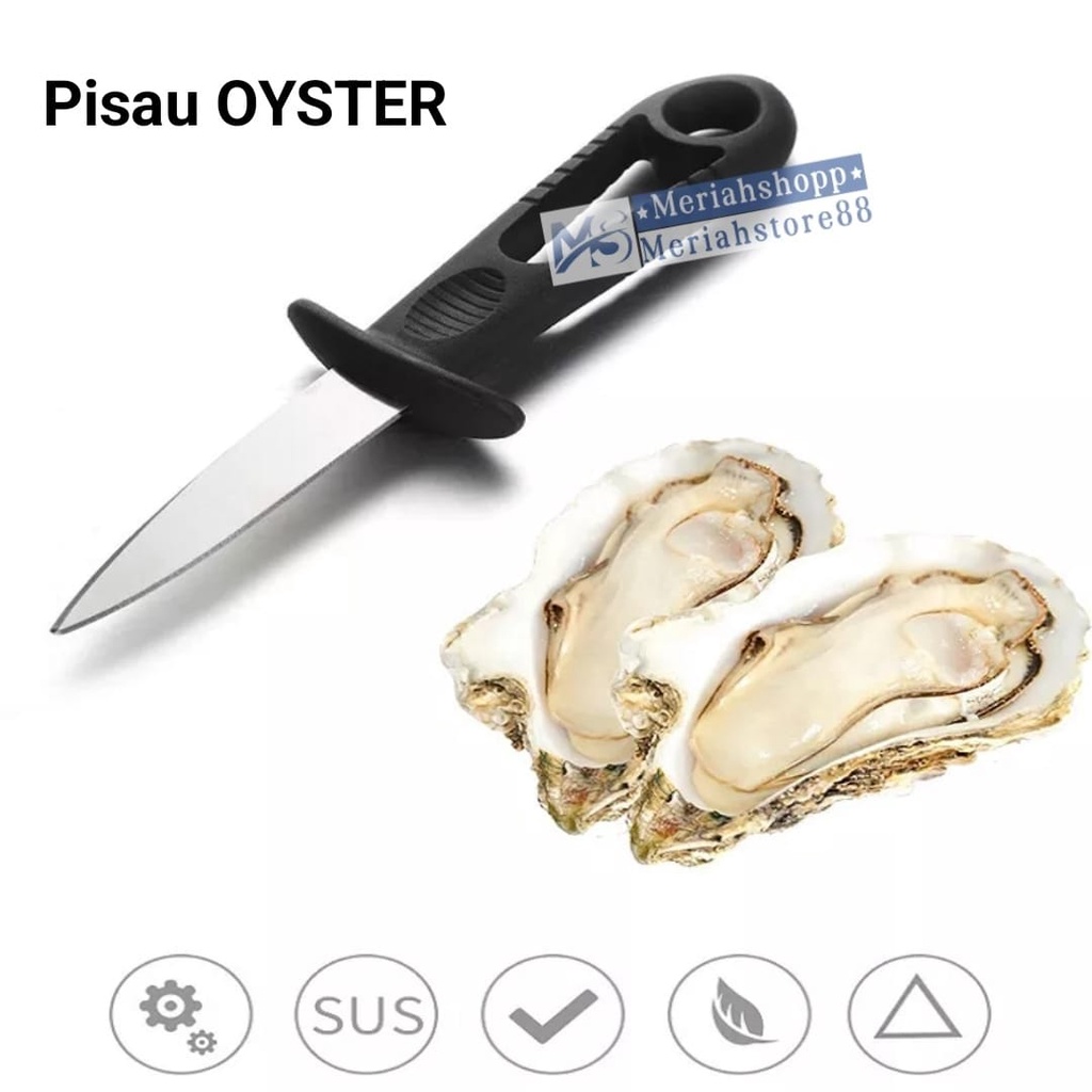 Jual PISAU PEMBUKA TIRAM ALAT BUKAAN OYSTER KNIFE KERANG SHELL FISH ...