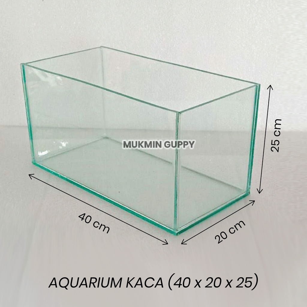 Jual Aquarium Kaca Ukuran 30, 40 dan 50 cm | Shopee Indonesia
