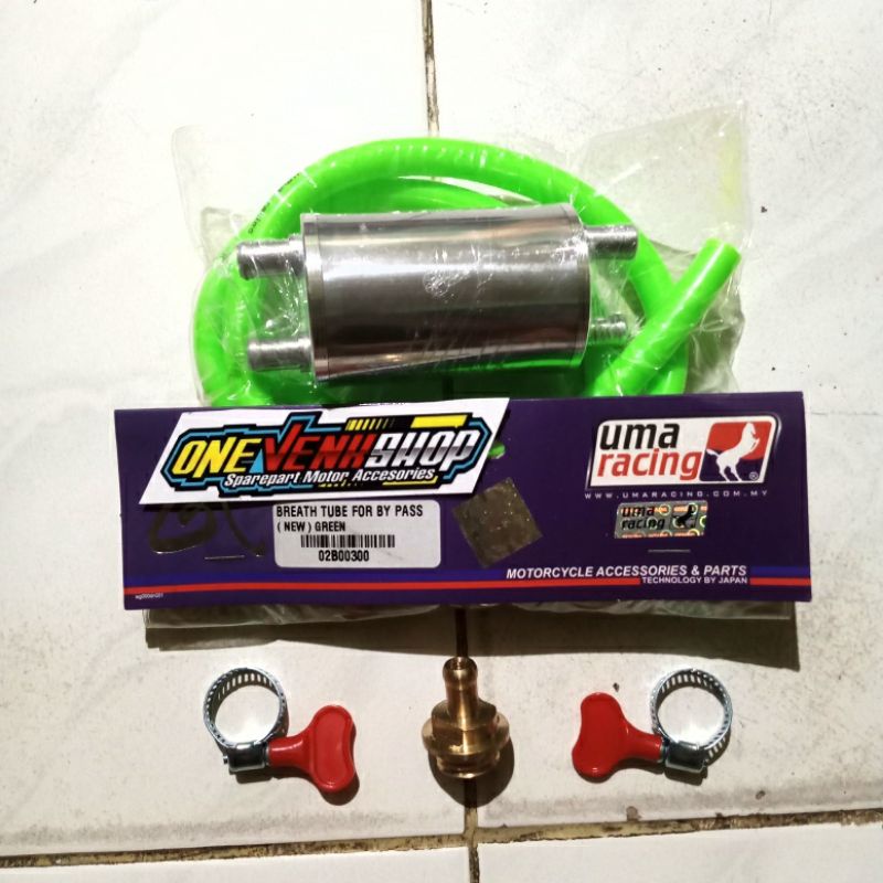 Jual PAKET HEMAT TABUNG SELANG HAWA UMA RACING TUTUP OLI HAWA TABUNG ...