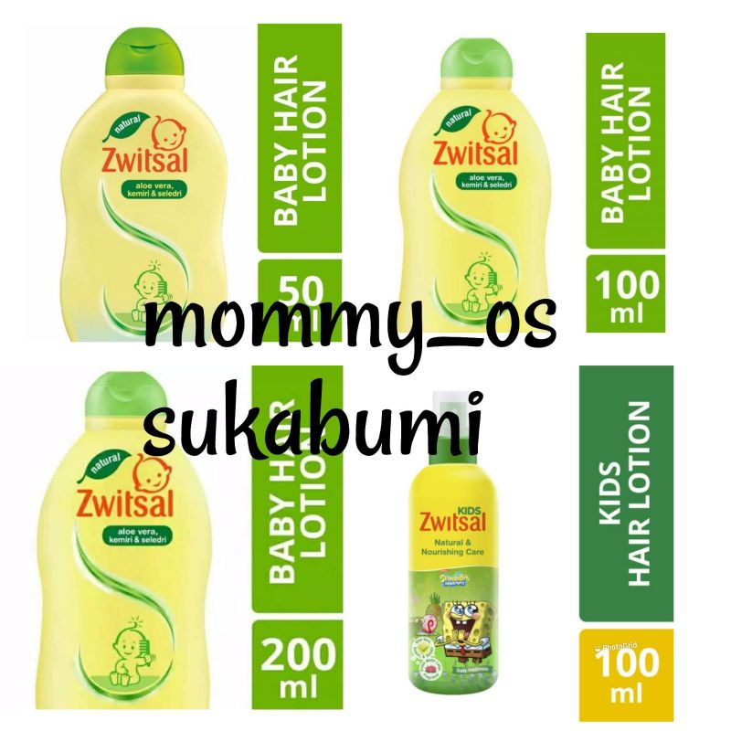 Jual Zwitsal baby kids hair lotion 50 100 200ml | Shopee Indonesia