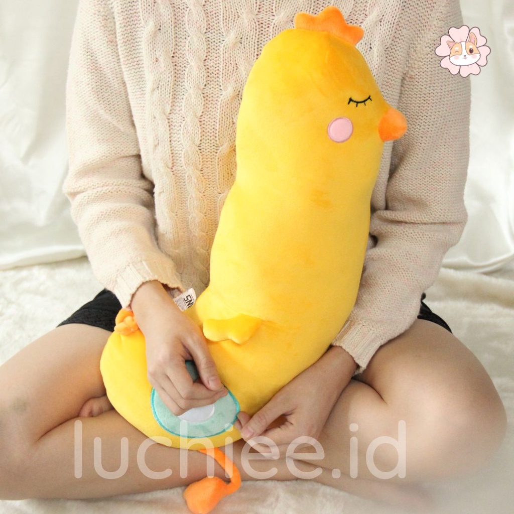 Jual BANTAL GULING BONEKA KOREA KARAKTER AYAM SEDANG LUCU UKURAN 60 CM ...