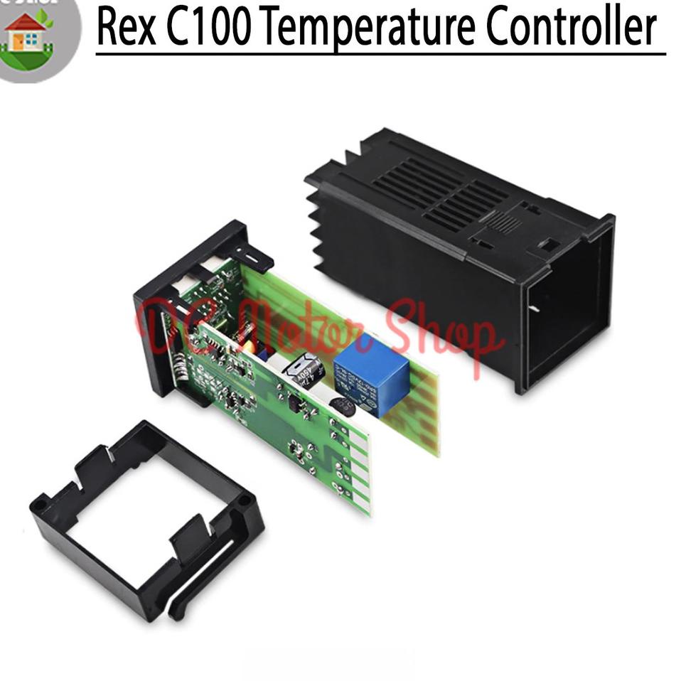 Jual Special PID Rex C100 Temperature Thermostat Thermocouple Controller Output SSR - C100 ...