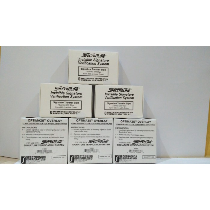 Jual Kertas Spectroline tanda tangan + Overlay Isolasi (1set) | Shopee ...