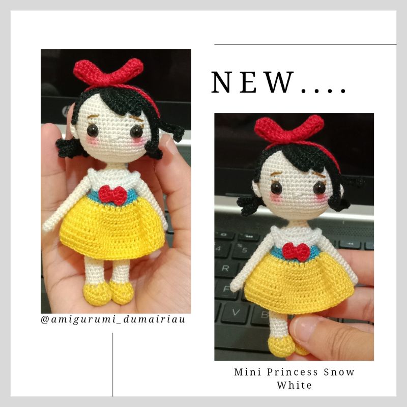 Jual princess snow white mini / disnay princess | Shopee Indonesia