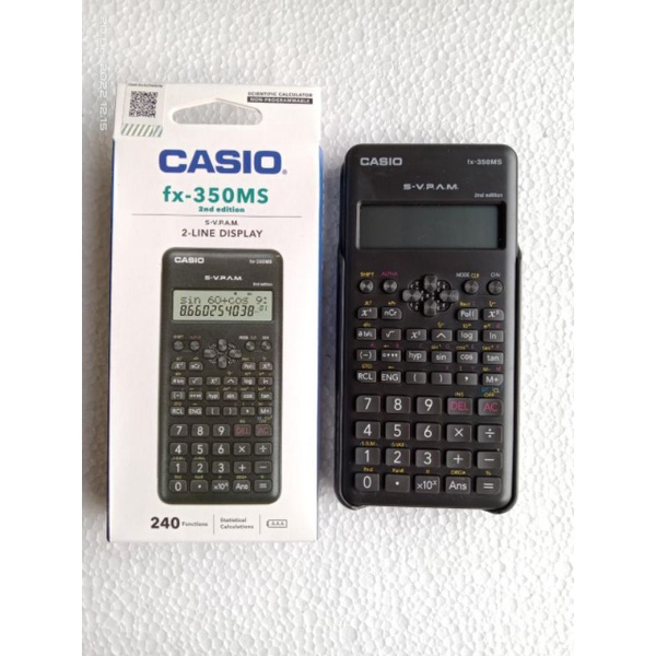 Jual KALKULATOR SCIENTIFIC CASIO FX 350 MS | Shopee Indonesia