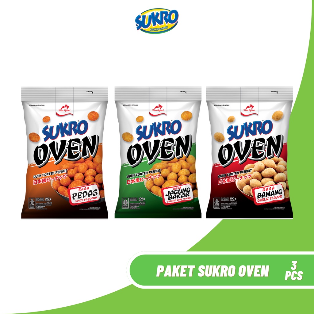 Jual SUKRO Oven All Varian (3x100gr) | Shopee Indonesia