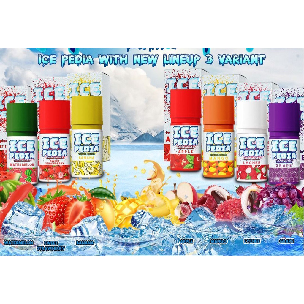 Jual Liquid Icepedia Pods Friendly 30ML by Majapahit Brew /Ice Pedia ...