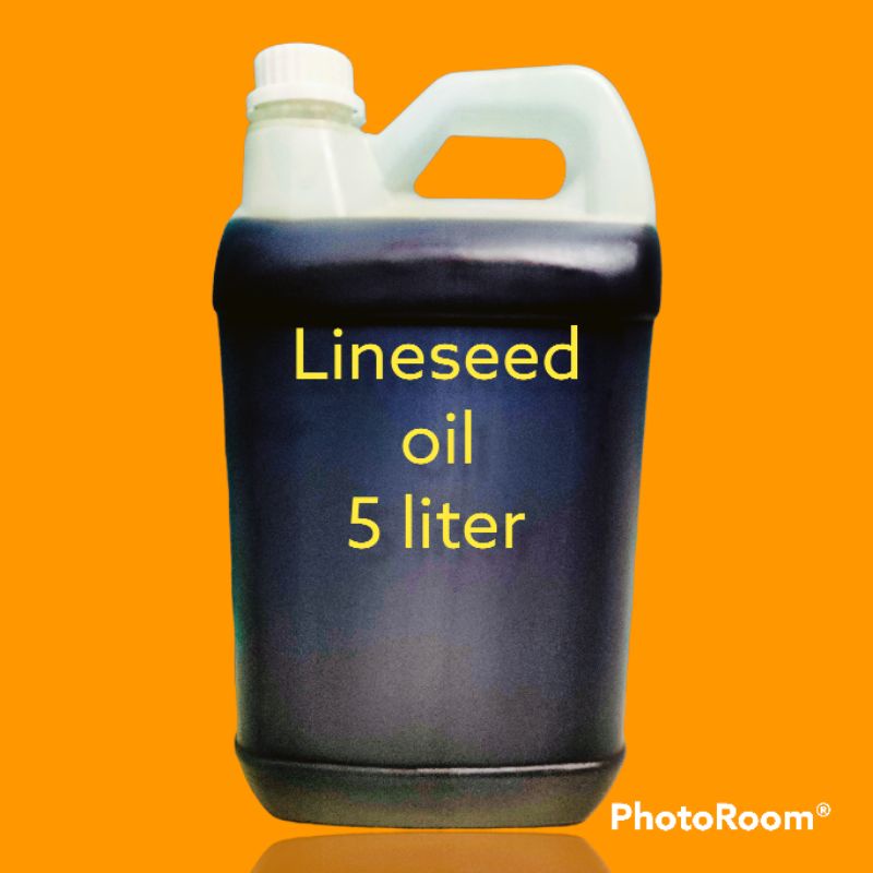 Jual LINSEED OIL DOUBLE BOILED 5 LITER, HARGA PALING TERJANGKAU ...