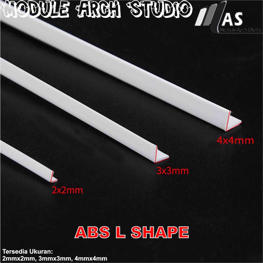 Jual ABS L Shape - Pipa Plastik Bentuk L - Maket Siku | Shopee Indonesia