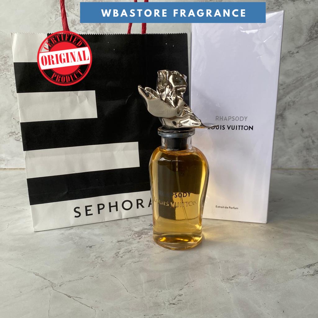 Jual LV RHAPSODY EDP 100 ML FOR UNISEX ORIGINAL 100% BOX SEGEL | Shopee ...