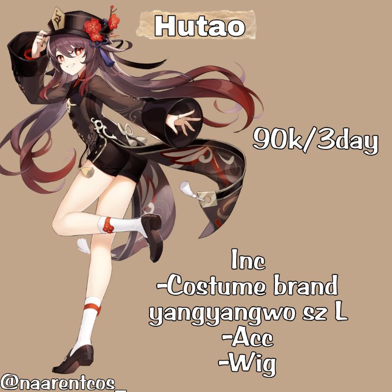 Jual Hutao cosplay (rental) | Shopee Indonesia
