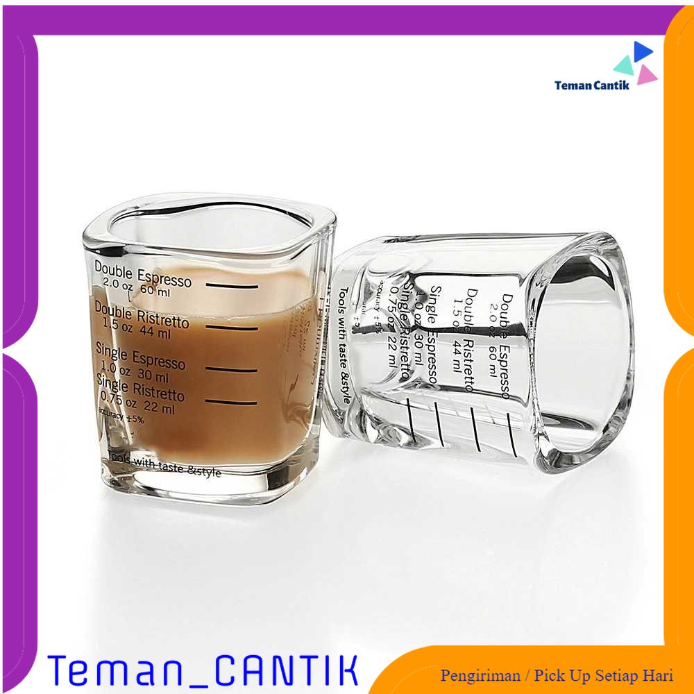 Jual TC-GLS One Two Cups Gelas Kopi Espresso Shot Glass Coffee Mug Cup 60ml - MD20 | Shopee ...