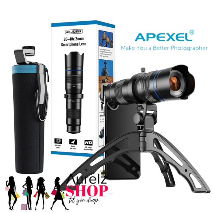 Jual Apexel Apl-Js2040Xjj04 Lensa Telephoto Lens Kit 20X-40X Zoom ...