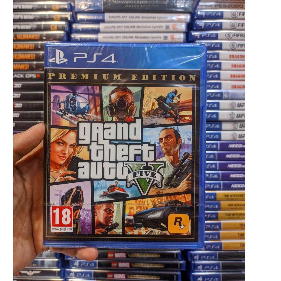 Jual Recomended GTA 5 GTA V Grand Theft Auto V Premium Edition PS4 ...
