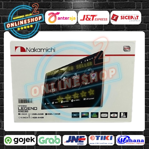 Jual Nakamichi Na3102i New Legend MK3 Ram 6/128 9" inch / Head unit ...