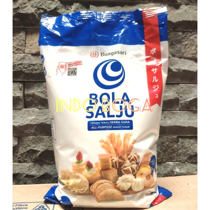 Jual tepung terigu bola salju 1 kg / bola salju tepung terigu serbaguna ...