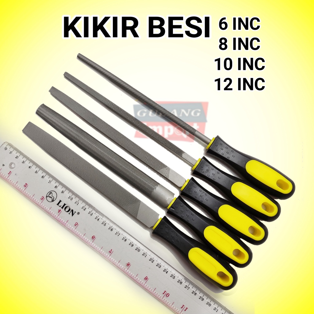 Jual KIKIR BESI 6 8 10 12 INCH INC | Shopee Indonesia
