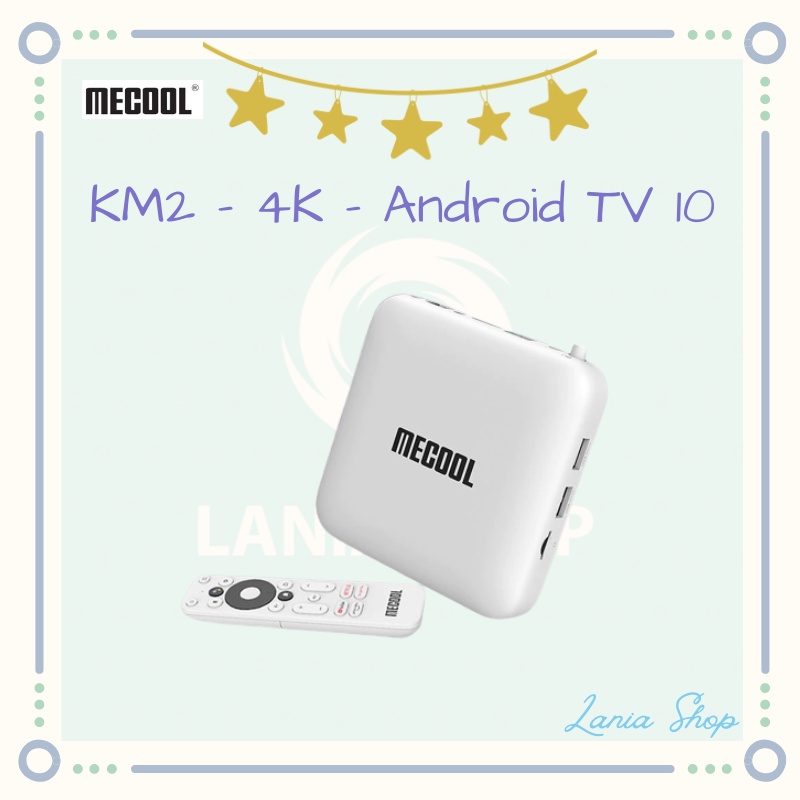Jual MECOOL KM2 - 4K UHD Android TV Box - Android TV 10 Google ...