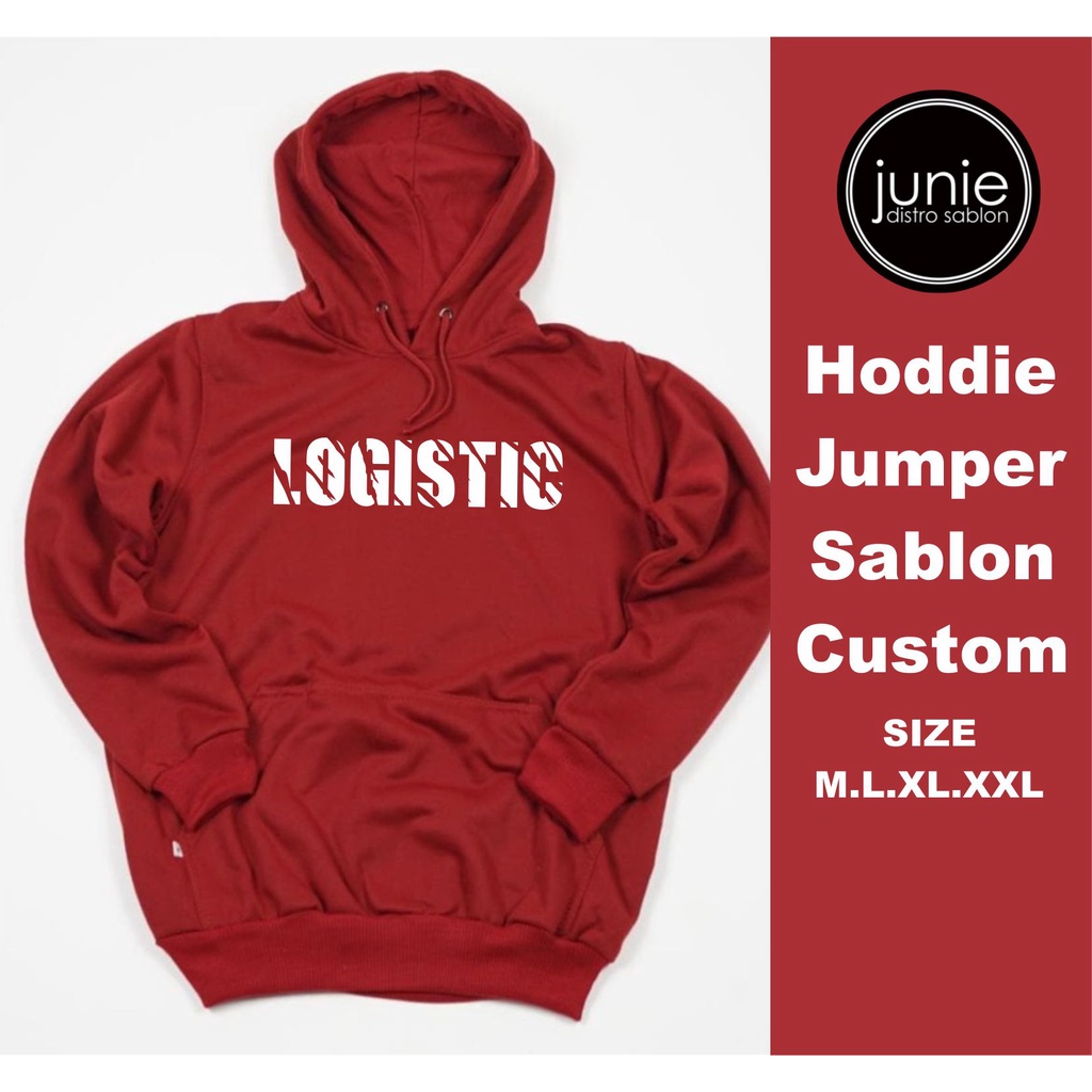 Jual Sweater Sablon Custom Satuan / Hoodie Jumper / Ziper | Shopee ...
