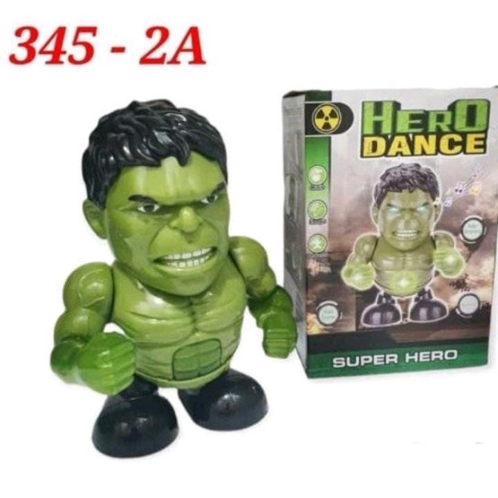 Jual Hulk Dance Hero Mainan Anak Super Hero LED Dance Hero Dancing Hero Hulk | Shopee Indonesia