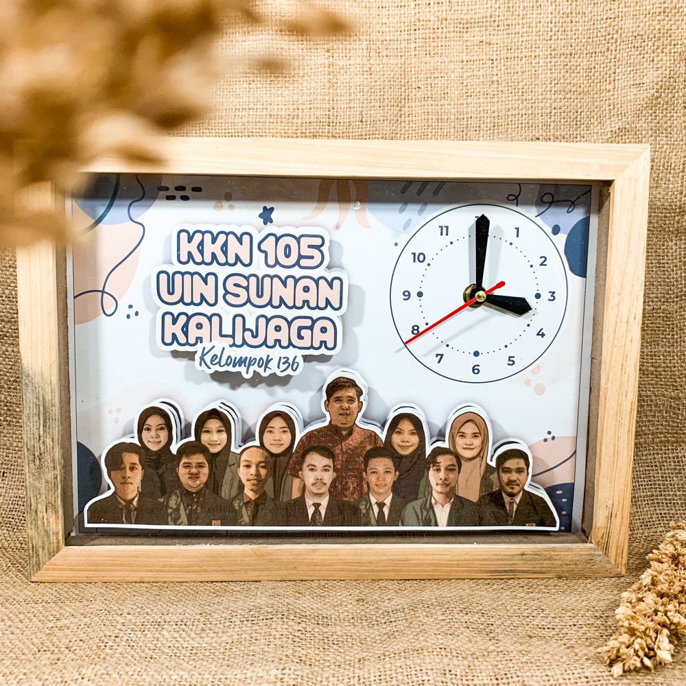 Jual Jam Frame A4 Kenang-Kenangan KKN | Shopee Indonesia