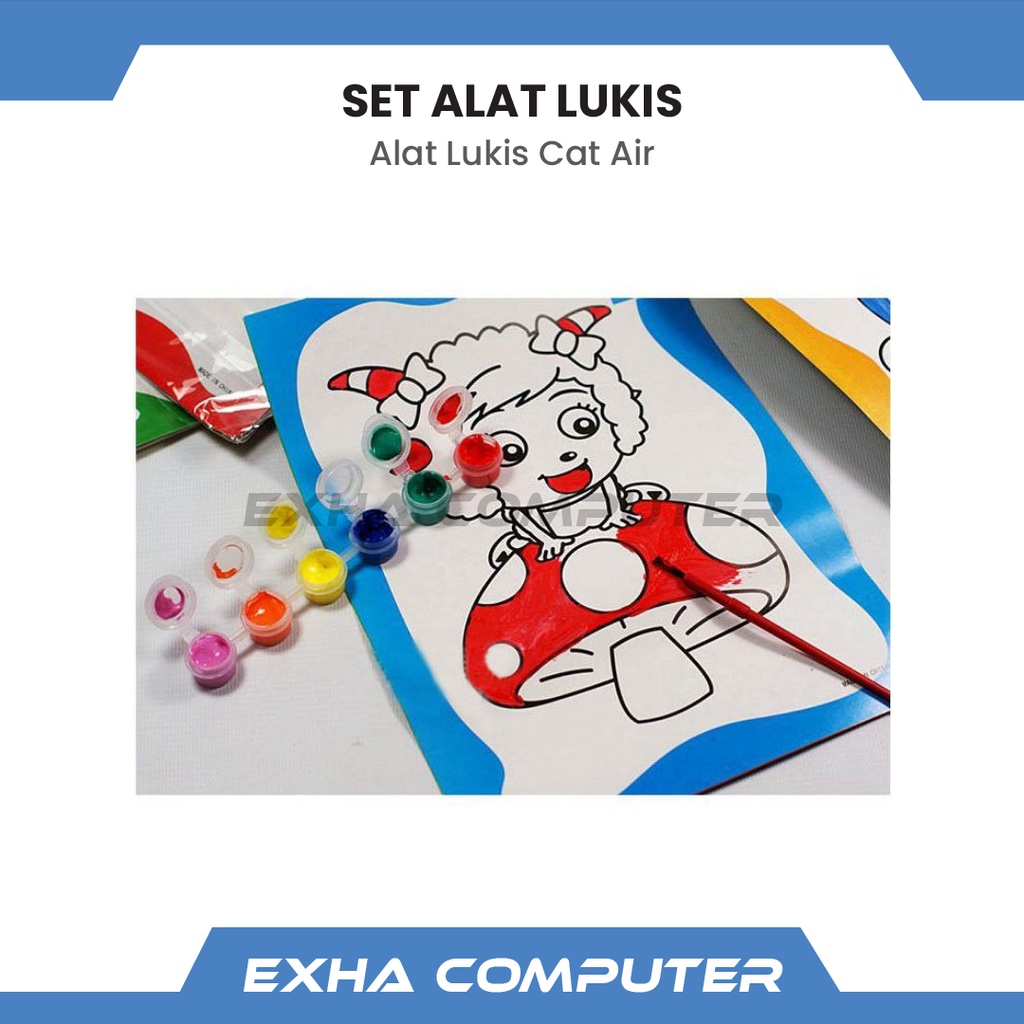 Jual SET ALAT LUKIS CAT AIR | Shopee Indonesia