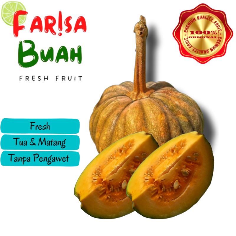 Jual Labu Kuning/Parang/Waluh 2,5 - 3 Kg/ Pcs | Shopee Indonesia