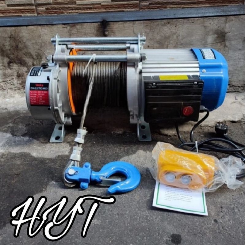 Jual Electric Winch 1500 x sling 100 Meter NAGASAKI Katrol Listrik in ...