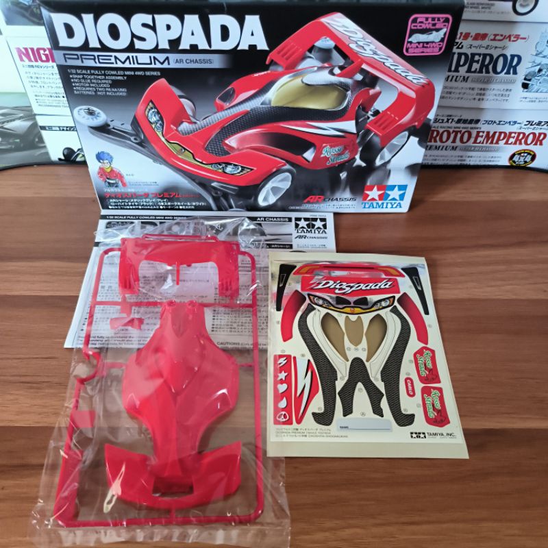 Jual Tamiya 19443 Body Diospada Premium Original + Decal + Box | Shopee ...