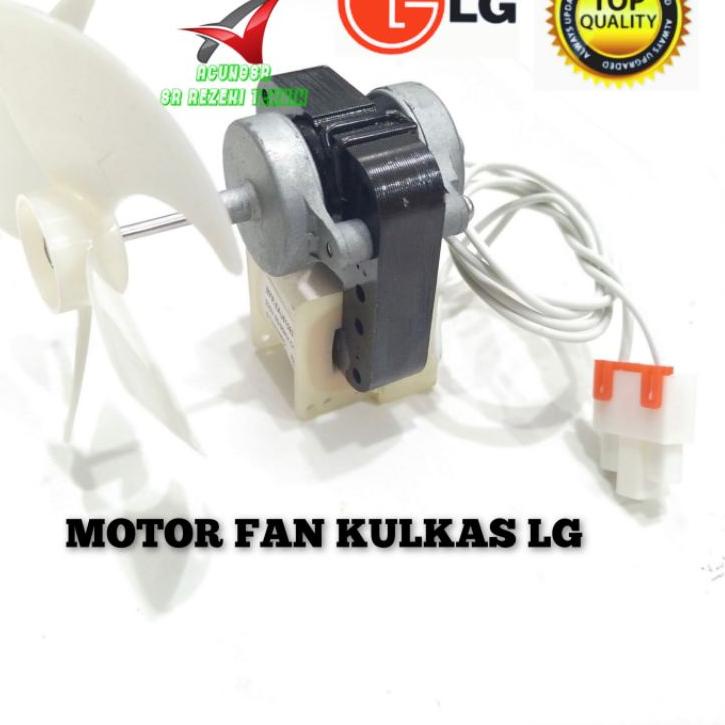 Jual Termurah Motor fan kulkas LG + baling kipas | Mesin kulkas LG 2 ...