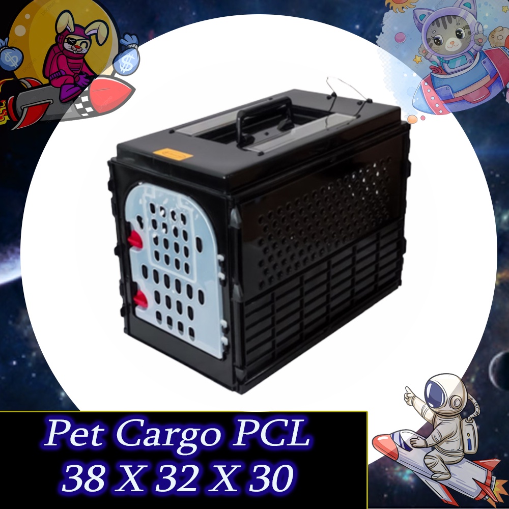 Jual Kandang Kucing Pet cargo Lipat Opo Cat ukuran 38x23x30 PCL M ...