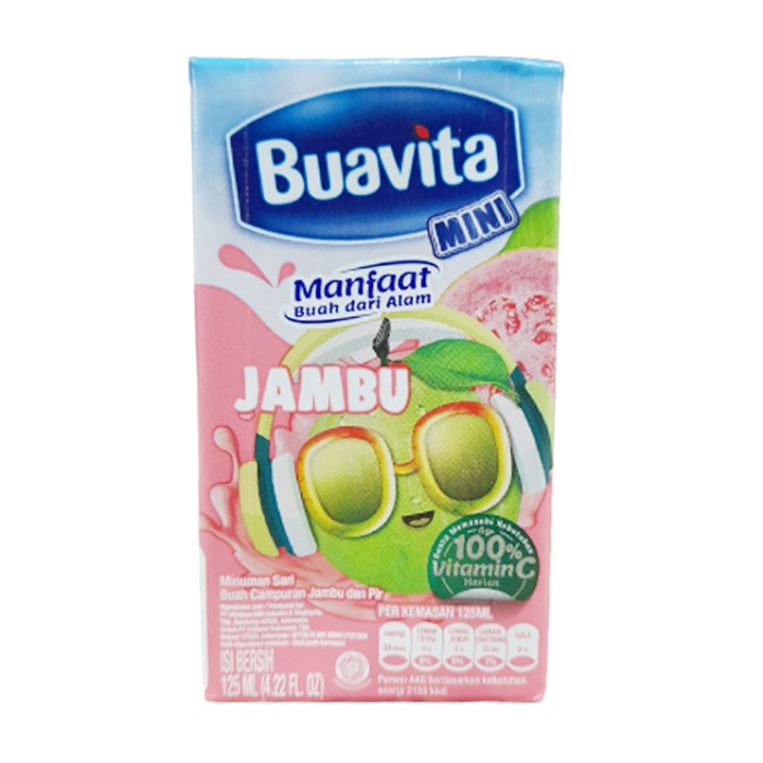 Jual Buavita Mini Rasa Jambu 125 ml | Shopee Indonesia