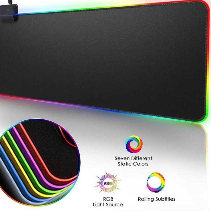 Jual Harga Spesial Alas Mouse Gaming RGB Mouse Pad Gaming RGB Version ...
