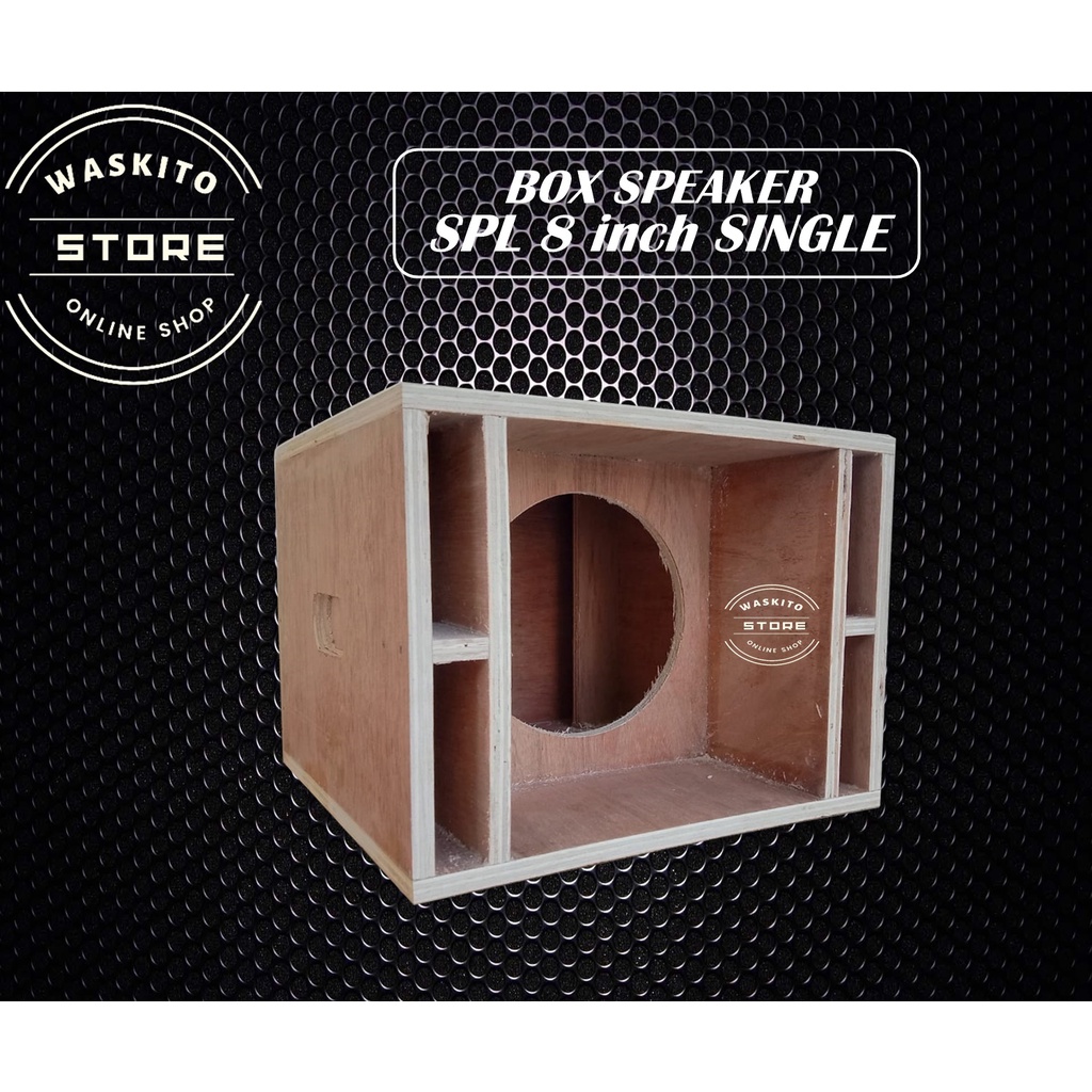 Jual Box Speaker SPL 8 Inch Single | Shopee Indonesia