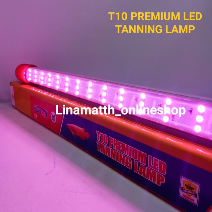 Jual Lampu Tanning Arwana T10 1200 3 Dimensi LED Aquarium Merah SAKKAI ...