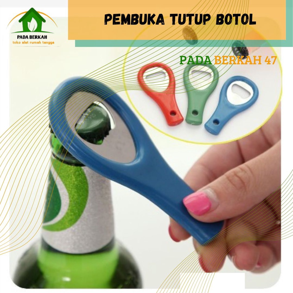 Jual Pembuka Tutup Botol Warna Alat Buka Botol Gantungan Kunci Buka ...