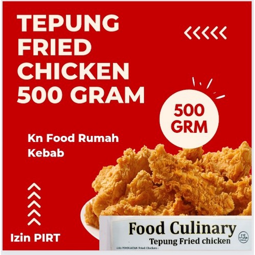 Jual Tepung Ayam Goreng Crispy Fried Chicken Breader 500gram | Shopee ...