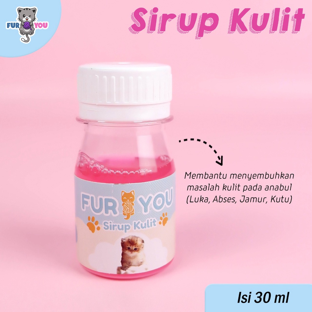 Jual Sirup Kulit obat penyakit kulit kucing (abses,borok bernanah ...