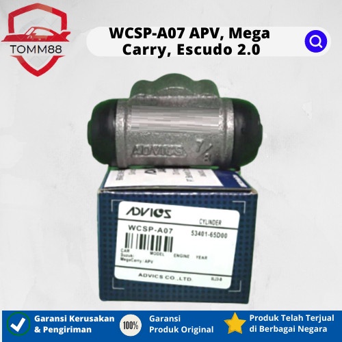 Jual AISIN BRAKE WHEEL CYLINDER WCSP-A07 MEGA CARRY/APV/ESCUDO 2.0 -ADVICS /100% ORIGINAL ...