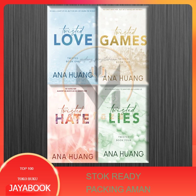Jual Buku Twisted (4 book series) by Ana Huang (English) | Shopee Indonesia