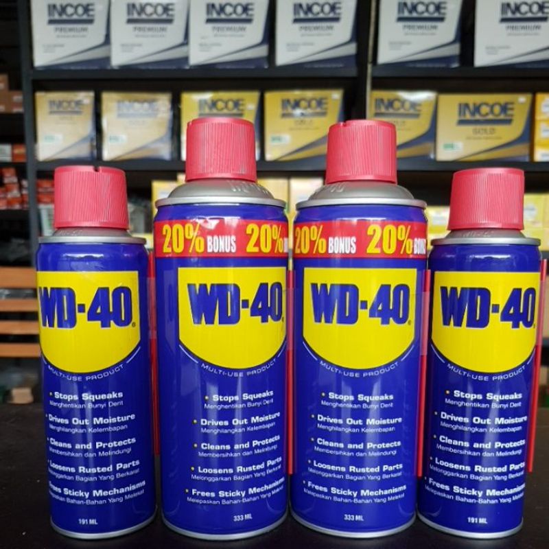 Jual wd 40 ukuran 191ml 333ml | Shopee Indonesia