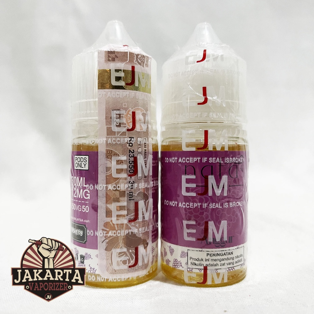 Jual [SALT] EJM NAFAS ANGGUR SALTNIC 30ML 12MG BY EJM X TICKETS BREW ...