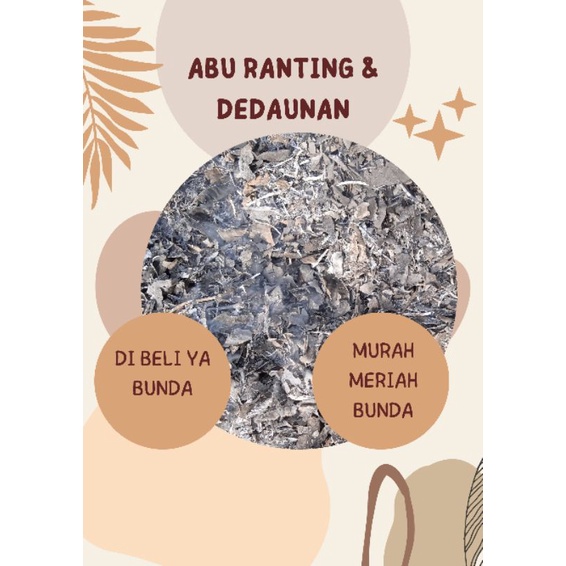 Jual Abu Ranting dan dedaunan 1/2 Kg | Shopee Indonesia