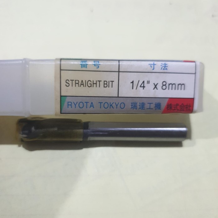 Jual MATA ROUTER RRT STRAIGHT(LURUS) 8 MM | Shopee Indonesia