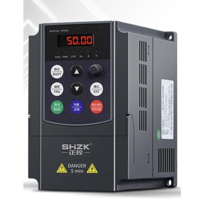 Jual Inverter SHZK 0.75kW 380V 3Phase 3P 1HP VFD Variable Frequency Drive | Shopee Indonesia