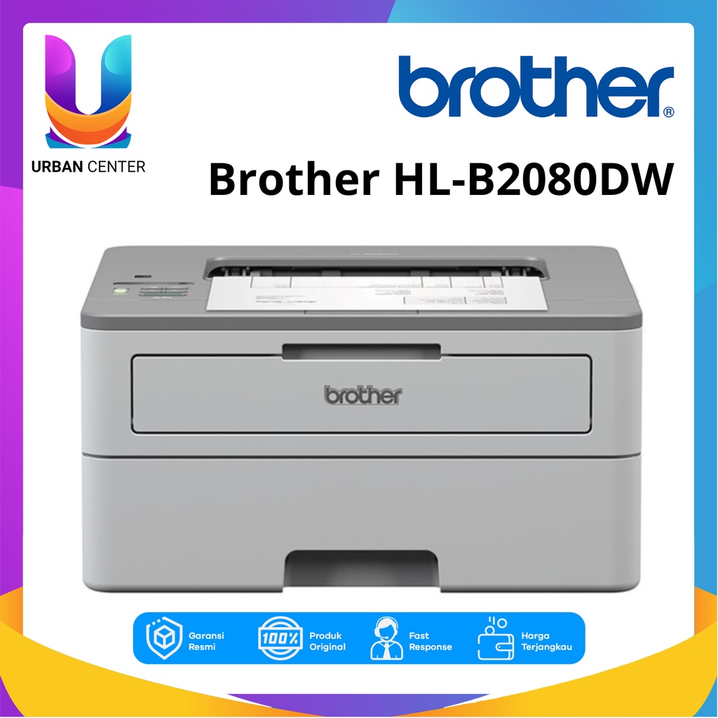 Jual Printer Brother HL B2080DW HL-B2080DW Laser Mono Duplex & Wifi ...