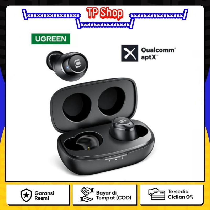 Jual Ugreen TWS Bluetooth HiTune Qualcomm aptX | Shopee Indonesia