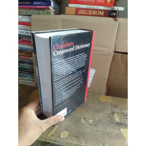 Jual Buku Import CHAMBERS CROSSWORD DICTIONARY | Shopee Indonesia