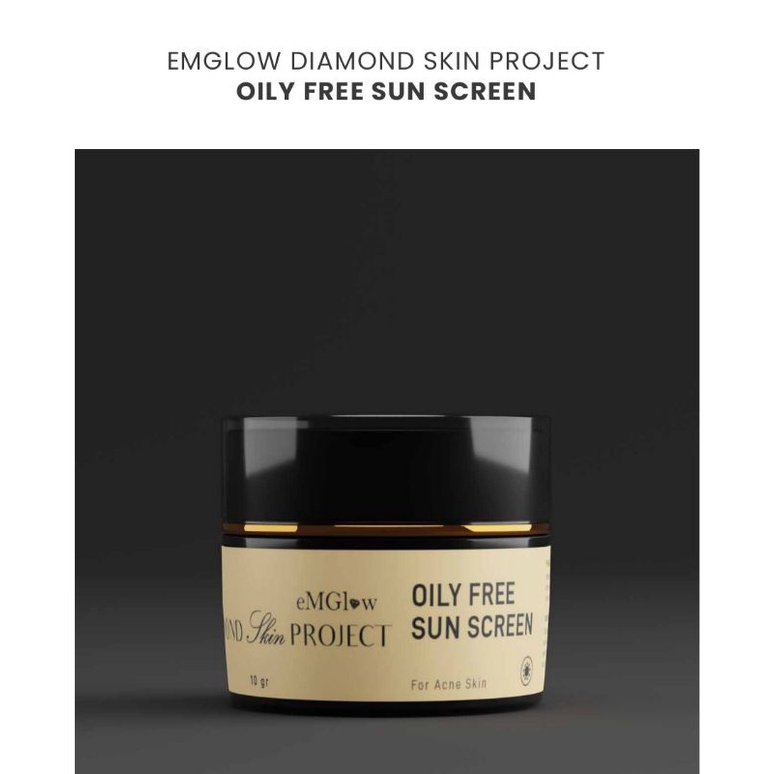Jual EMGLOW DIAMOND SKIN PROJECT OILY FREE SUNSCREEN | Shopee Indonesia